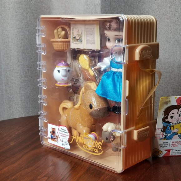 Disney | Toys | Authentic Disney Store Belle Animators Collection Mini ...